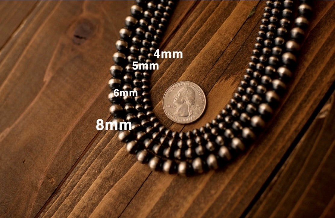 8mm Navajo Pearls – A Turquoise Sweetheart